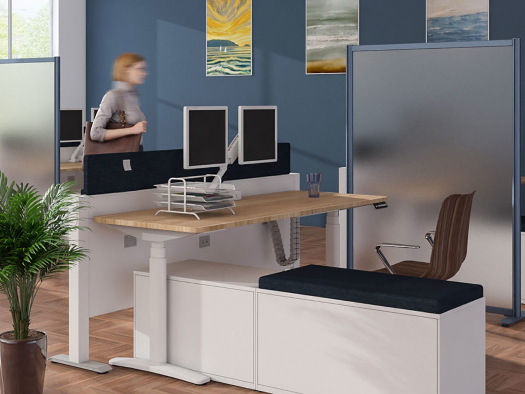 OPS Freestanding Screens - Office Furniture Direct