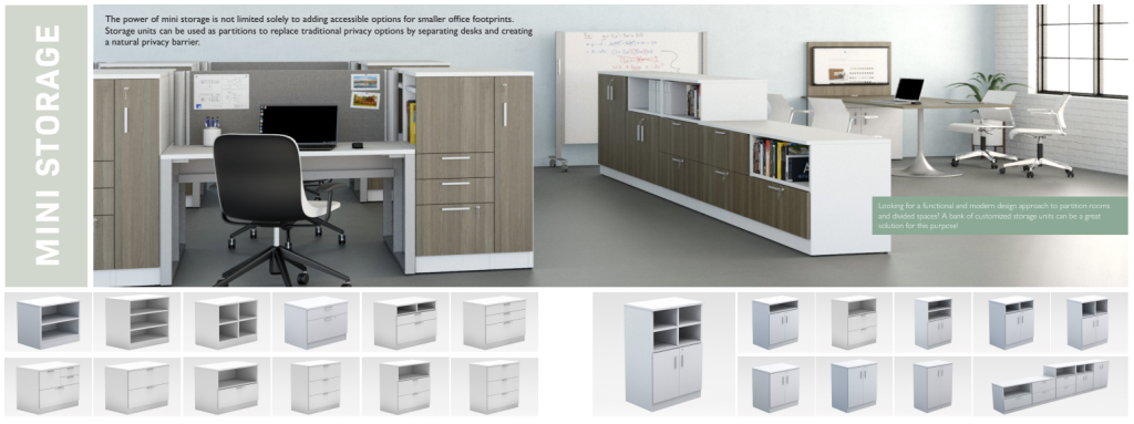 Intelligent Mini Storage Collection - Office Furniture Direct